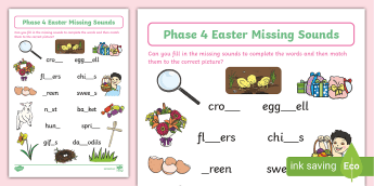 Easter Phonics Activities | twinkl.ca