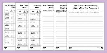 Writing Assessments | twinkl.com