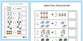 Space and the Solar System - Space Shuttle Worksheets