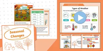 Seasonal Changes Year 1 • Twinkl.ca