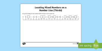 Number Line Mixed Numbers | twinkl.ca