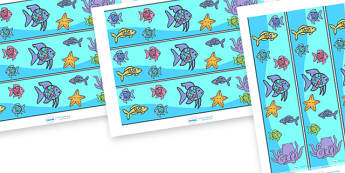 The Rainbow Fish activities: Marcus Pfister - Twinkl