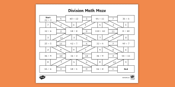 Division Worksheets 5th Grade | twinkl.com