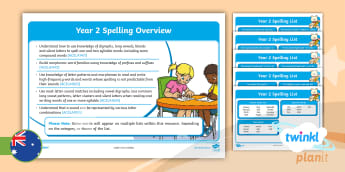 Year 2 Spelling Worksheets | Lesson Packs | Twinkl Planit