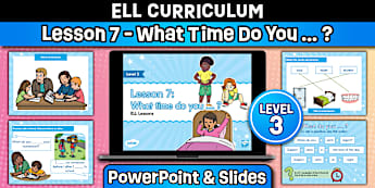 ELL Curriculum for Beginners: Level 3 - Twinkl