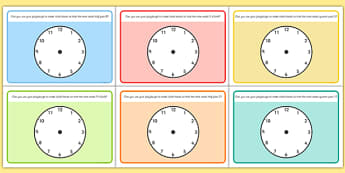 100+ Analogue and Digital Time Teaching Time. Learn to Tell Time