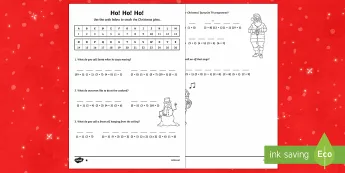 Christmas Multiplication Activities | twinkl.co.uk