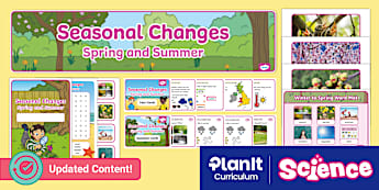 Science | Teach How The Seasons Change | Spring & Summer