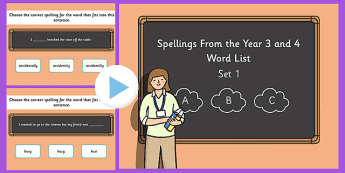 Spelling Year 3 • Twinkl.ca