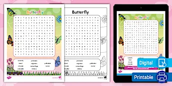 Printable Word Searches | twinkl.com