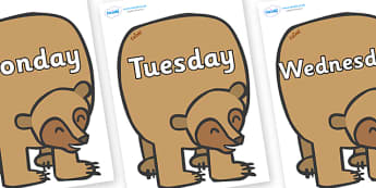 Brown Bear, Brown Bear Pictures Book Resources - Twinkl