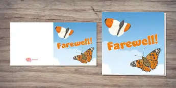 Farewell Cards | twinkl.com.au
