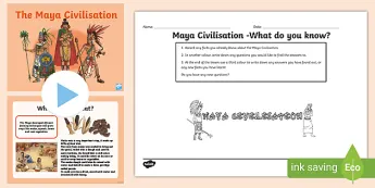 Maya Civilization Resources | twinkl.co.uk