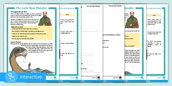 Loch Ness Monster Activities | twinkl.co.uk