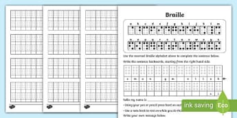 Braille | Blind and Low Vision | New Zealand - Twinkl