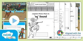 'oy' Sound Phase 3a - Stage 5/6 Phonics - Linguistic Phonics - Resources
