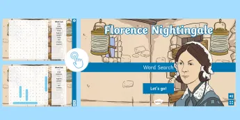 Florence Nightingale Word Searches | twinkl.ca