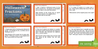 Halloween Fractions | twinkl.com.au