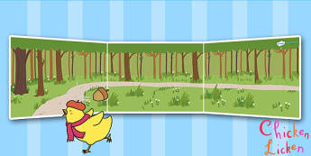 Chicken Licken - Traditional Tales - Twinkl