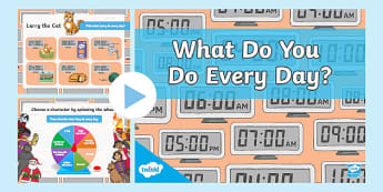 Daily Routines Early Years - | UAE | Twinkl Resourc - Twinkl