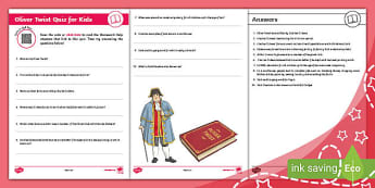 Oliver Twist resources - KS2 Guided Reading Activities