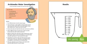 Archimedes Resources | twinkl.co.uk
