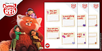 Turning Red Activities and Wellbeing Resources - Twinkl