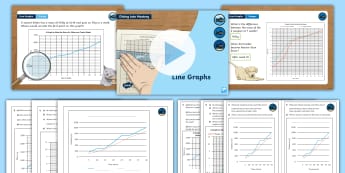 Drawing Line Graphs - Data Handling and Statistics - Twinkl