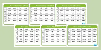 Phonics Roll and Reads | twinkl.co.uk