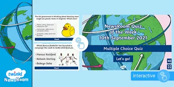 Current Events Quizzes | twinkl.co.uk