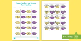 Numerals Worksheets | twinkl.ca