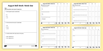 Bell Work Worksheets & Printables | Grade 7 | Twinkl