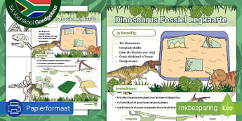 Dinosourusse Voorskool | Temas | Suid-Afrika - Twinkl