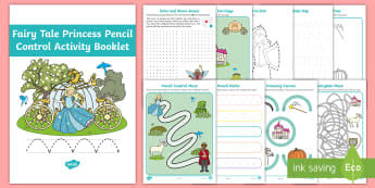 Pencil Control Activity Booklets - Twinkl