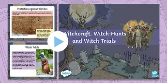 Witch Trials Histories | twinkl.com.au