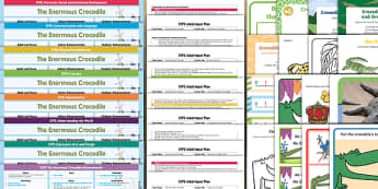 The Enormous Crocodile - EYFS Lesson Planning Resources
