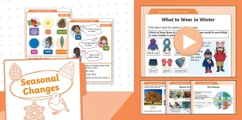 Seasonal Changes Year 1 • Twinkl.ca