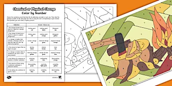 6th Grade Color By Number • Twinkl.com