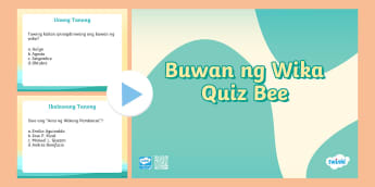 Buwan ng Wika (National Language Month) | Twinkl Philippines
