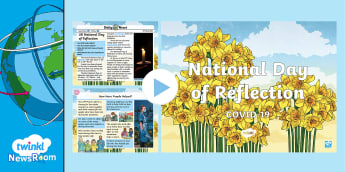 COVID-19 National Day of Reflection - KS2 - Twinkl