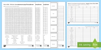 French Revision Worksheets | twinkl.ca