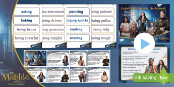 Matilda activities | Roald Dahl’s Matilda the Musical