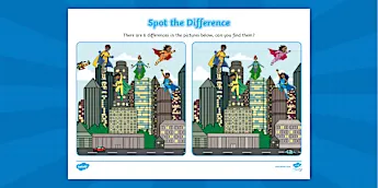 Spot the Differences | twinkl.co.uk