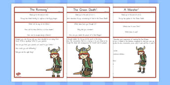 How to Train Your Dragon Planning Resources Cressida Cowell