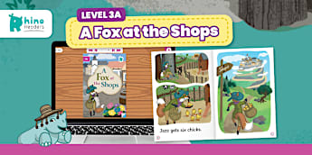 Rhino Readers Level 3 | Decodable Readers | Phonics - Twinkl