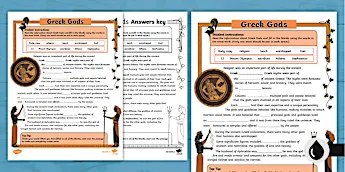 Greek Gods | twinkl.com.au
