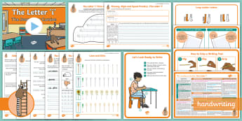 The Ladder Family: KS1 Cursive Letter Packs - Twinkl Handwriting - Primary