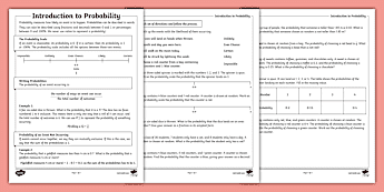 Probability Activities | twinkl.com
