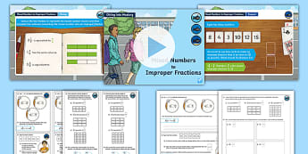 Year 5 Mastery Fractions, Decimals and Percentages - KS2 Maths