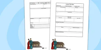 History Lesson Plan Template • Twinkl.com.au